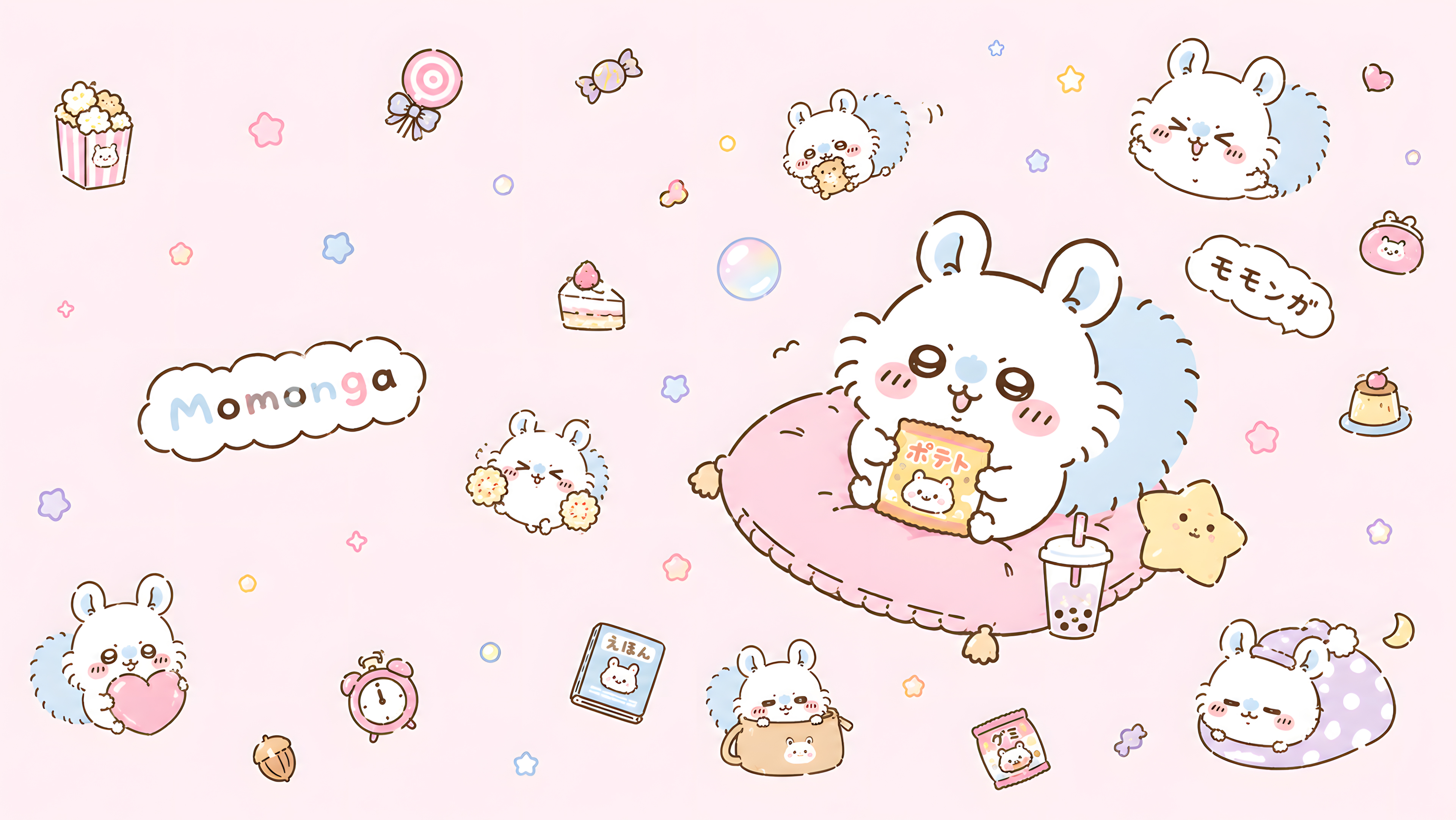 吉伊卡哇(Chiikawa) 電腦/筆電 桌布｜背景圖 免費下載 - Chiikawa Wallpaper