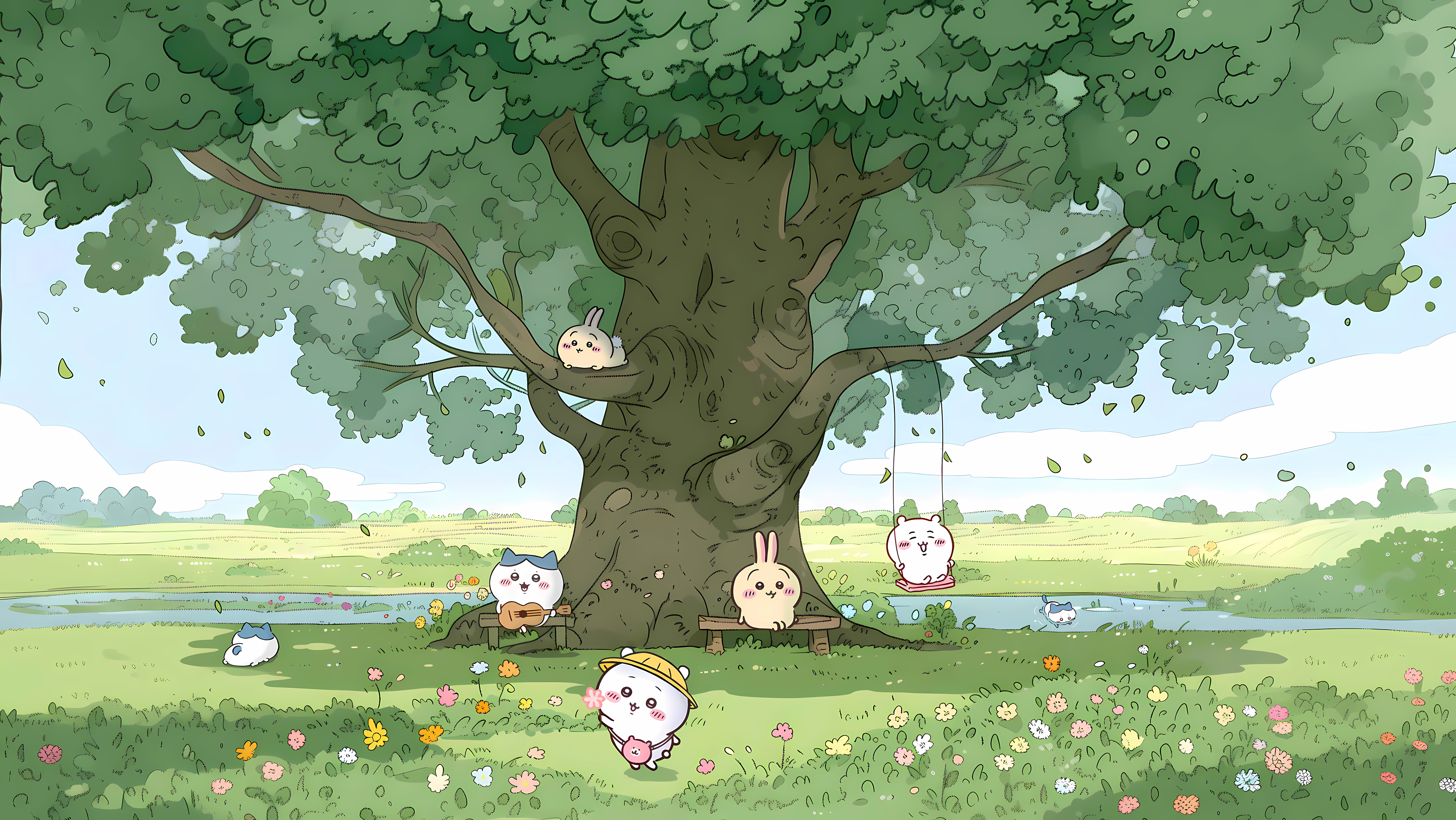 Chiikawa Desktop Wallpaper Download - Chiikawa Wallpaper