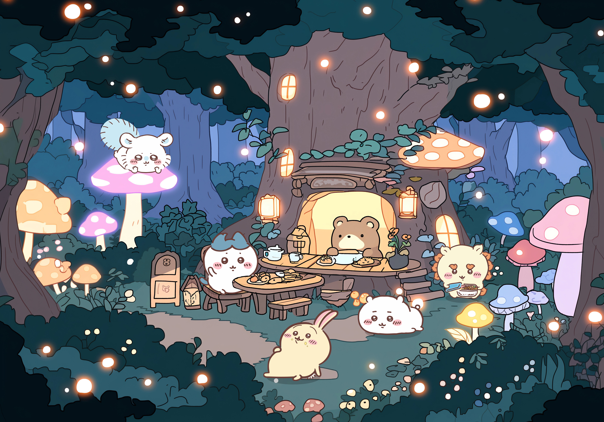 Chiikawa桌布 & PNG & GIF - Chiikawa Wallpaper