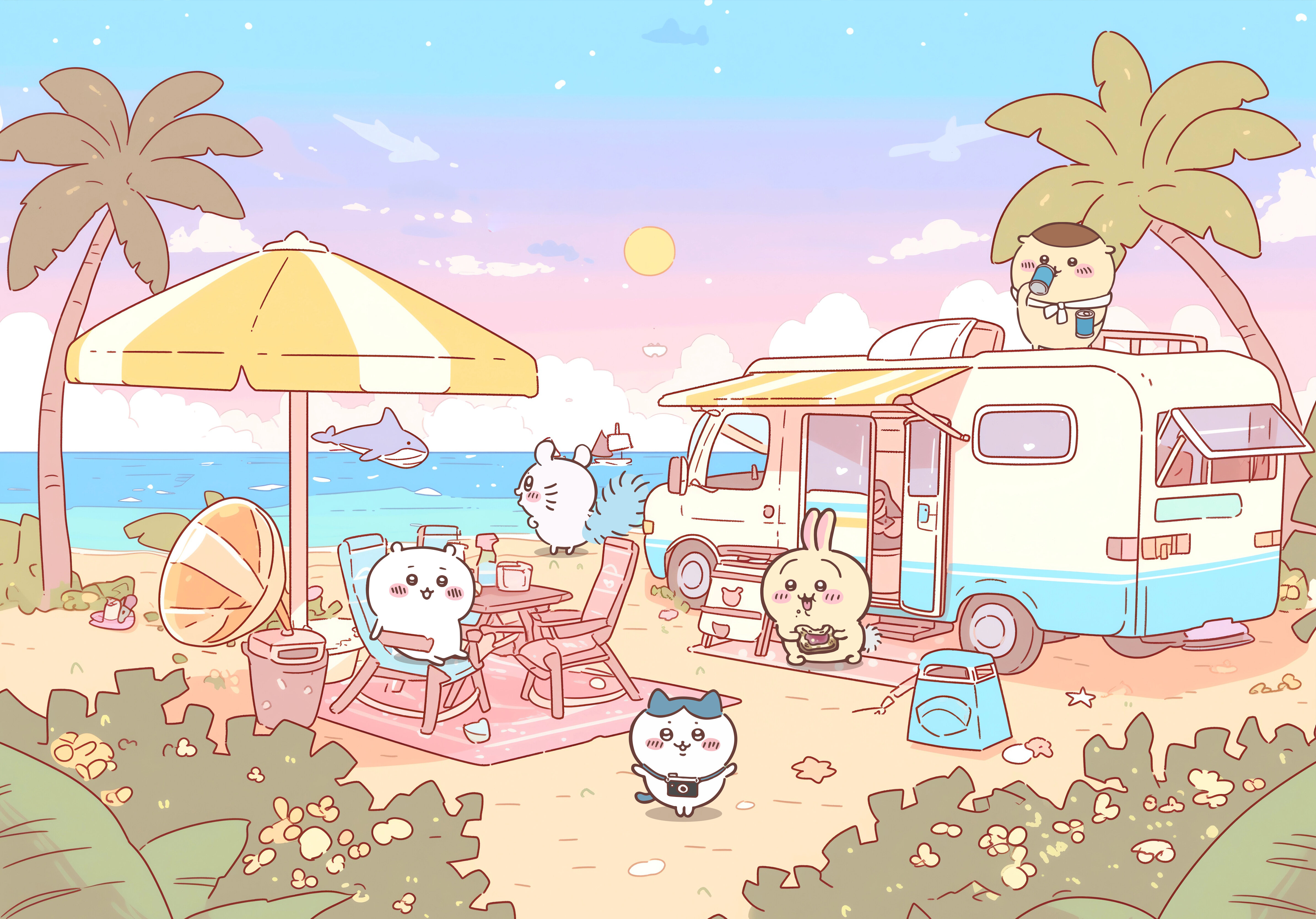 Chiikawa Desktop Wallpaper Download - Chiikawa Wallpaper